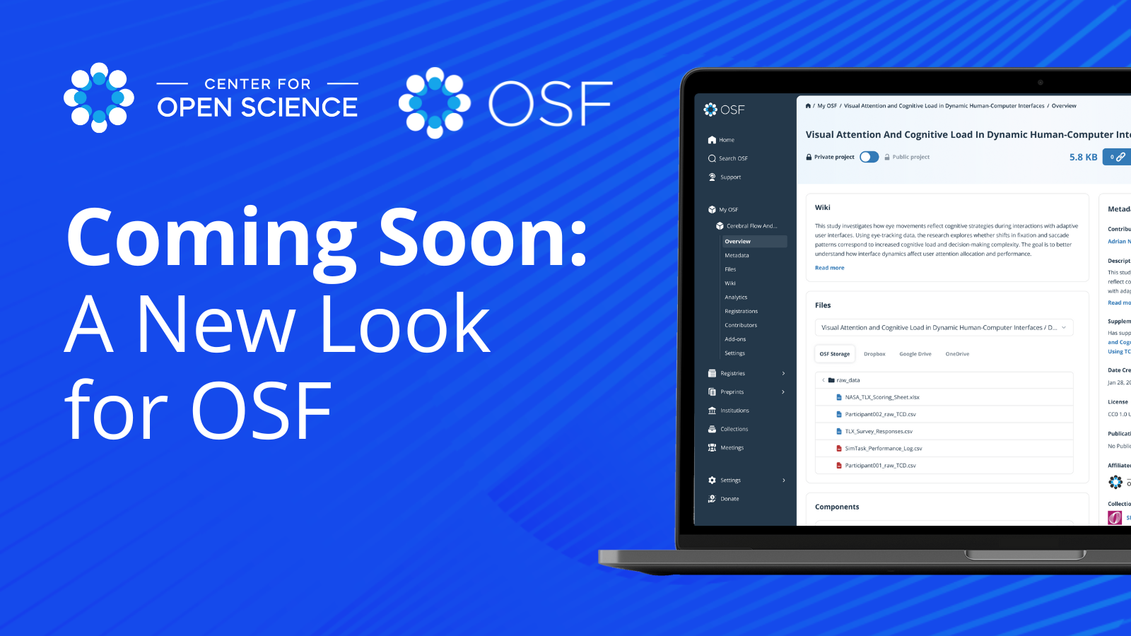 Coming Soon: A New Look for OSF